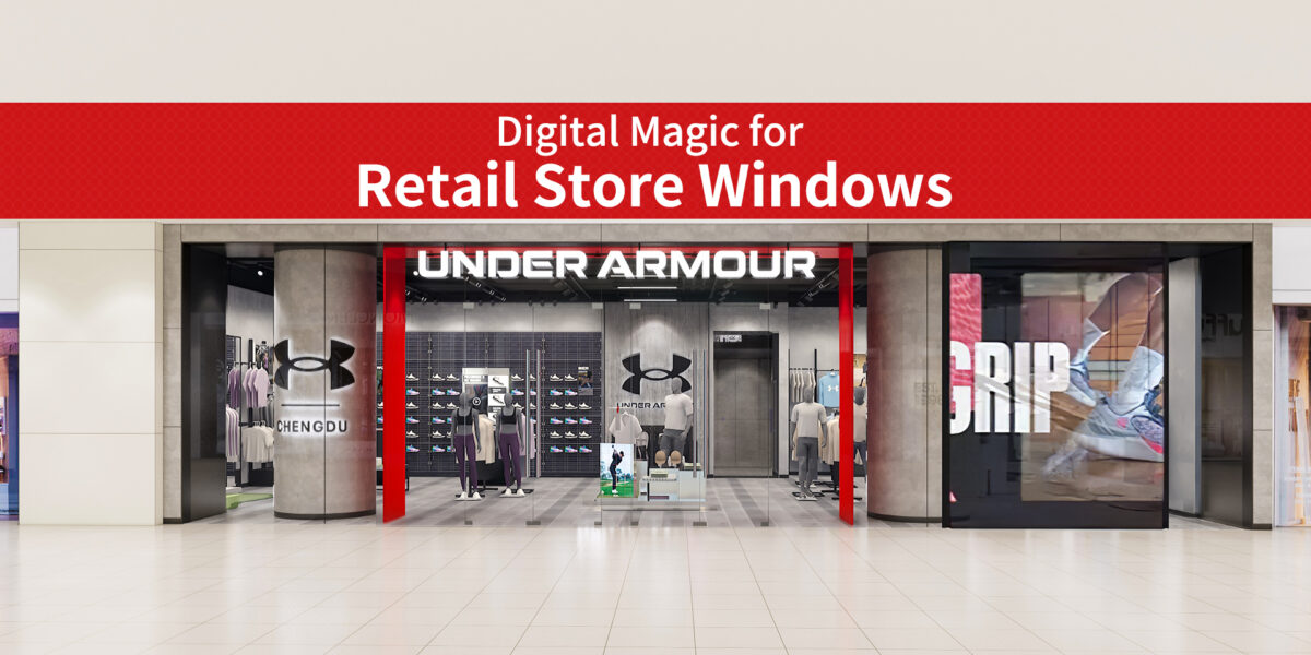 How Transparent led screens Can Be Applied in Glass Storefronts - 深圳市美矽 ...