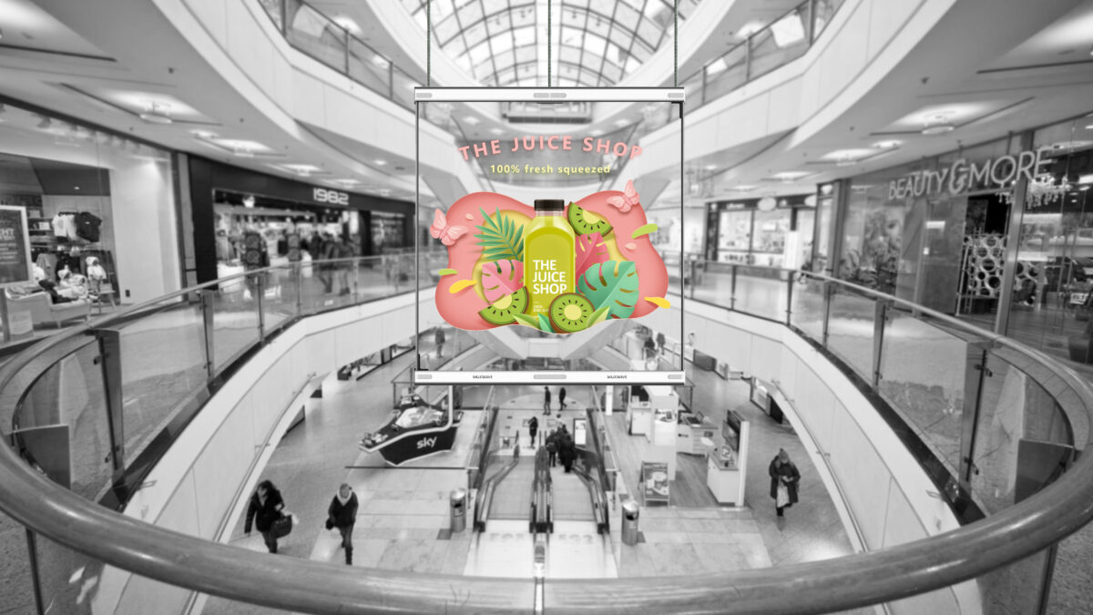 MUXWAVE Holographic Invisible Screen Revolutionizes Shopping Mall ...